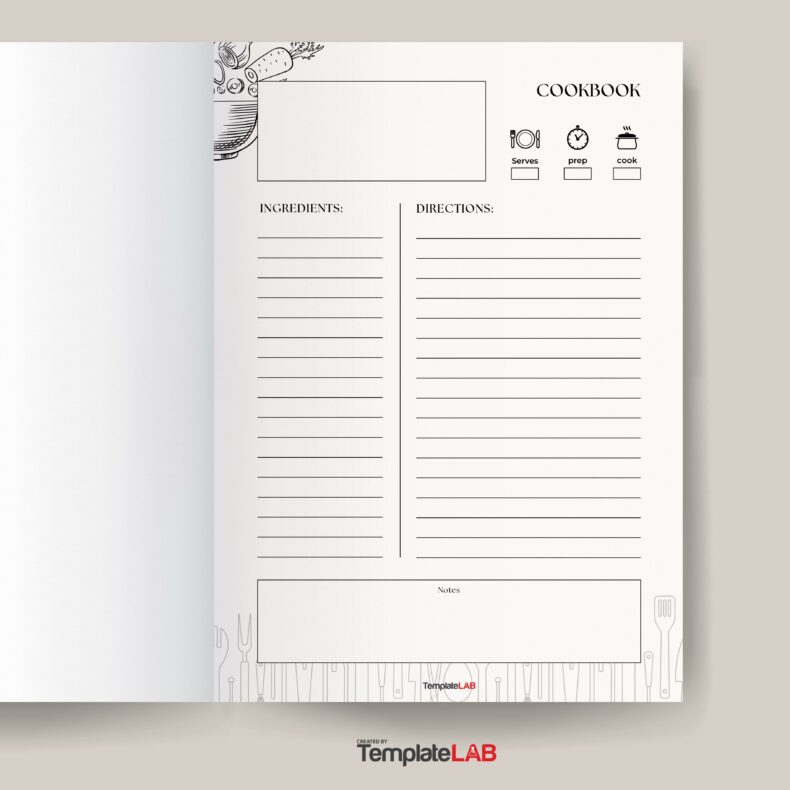 42 Perfect Cookbook Templates [+Recipe Book & Recipe Cards]