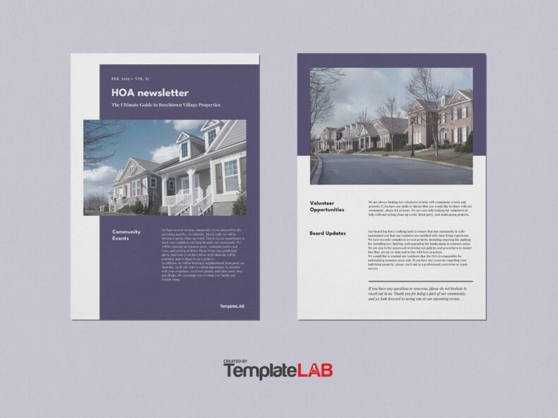 18 Free Newsletter Templates [School, Real Estate, Business..]
