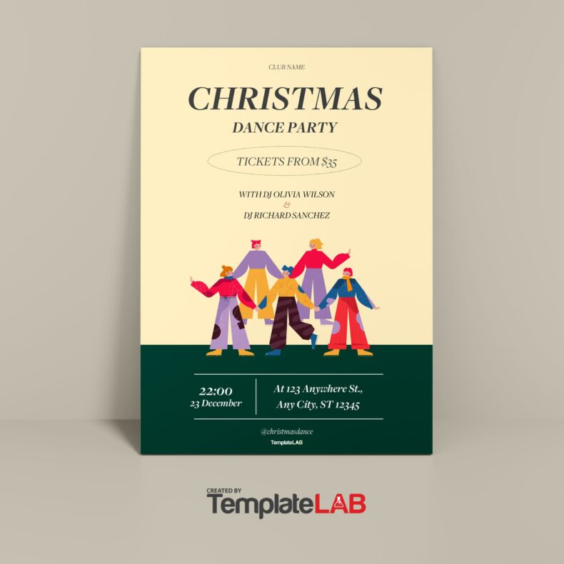 18 Free Christmas Flyer Templates [Word, PDF, PSD]
