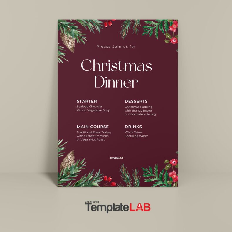 18 Free Christmas Flyer Templates [Word, PDF, PSD]