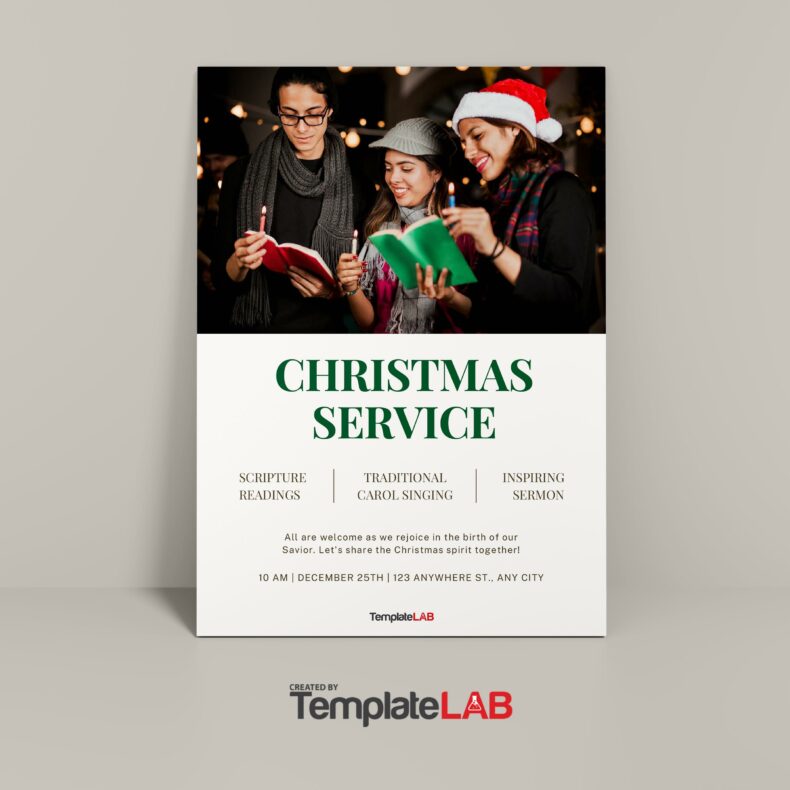 18 Free Christmas Flyer Templates [Word, PDF, PSD]