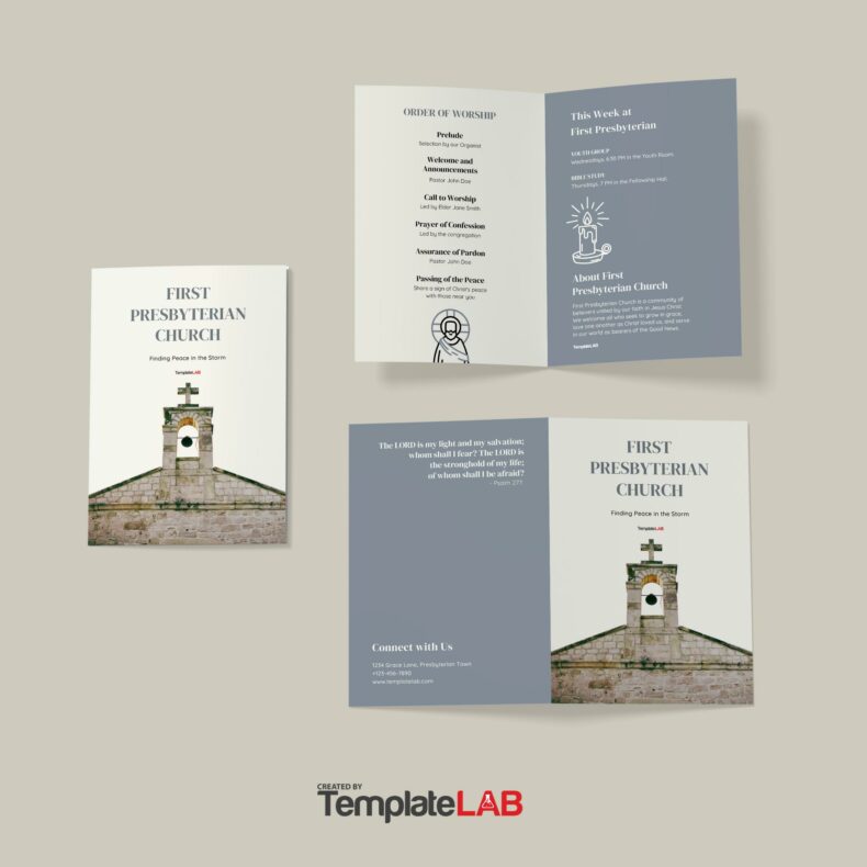 19 Free Church Bulletin Templates (+Church Programs)