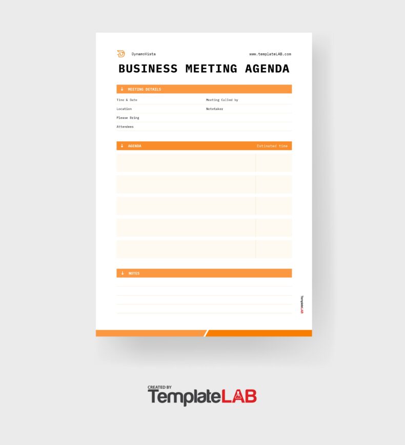 18 Effective Meeting Agenda Templates [Word/PPT/PDF]