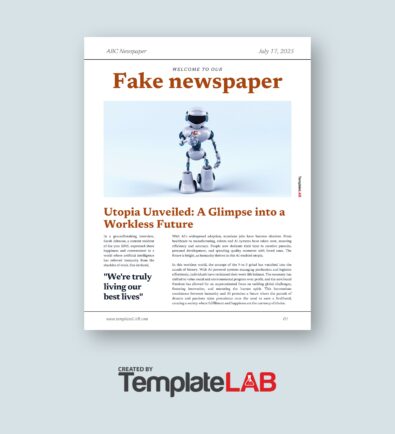 40 Best Newspaper & News Article Templates (Free)