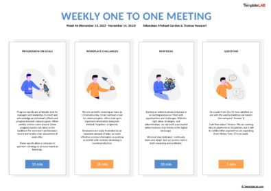 40 Best One to One Meeting Templates (100% Free)