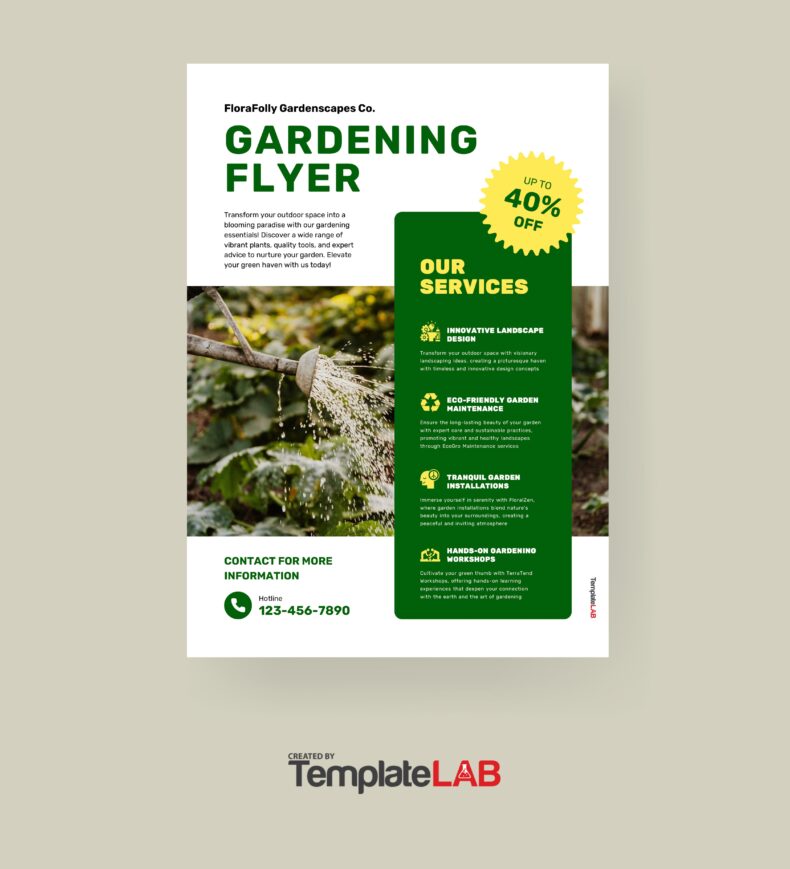 30 Free Lawn Care Flyer Templates [Lawn Mower Flyers] ᐅ TemplateLab