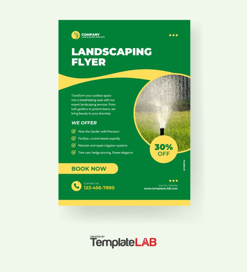 30 Free Lawn Care Flyer Templates [Lawn Mower Flyers] ᐅ TemplateLab