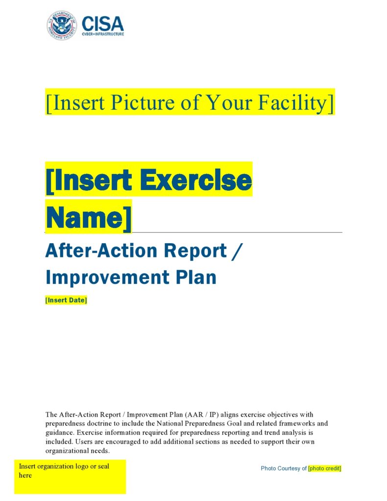 40 Simple After Action Report Templates [+ Examples]