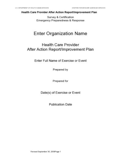 40 Simple After Action Report Templates [+ Examples]