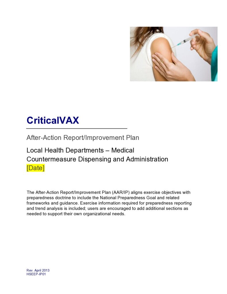 40 Simple After Action Report Templates [+ Examples]