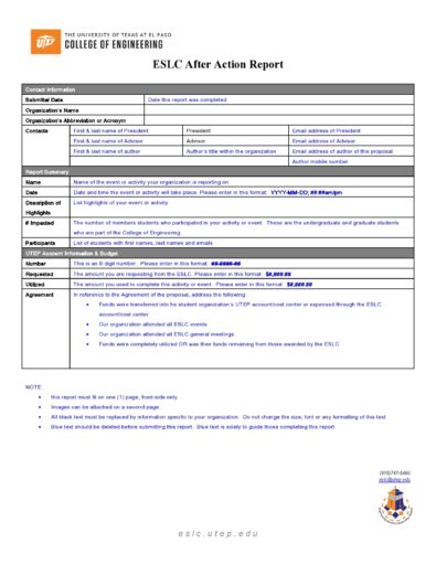 40 Simple After Action Report Templates [+ Examples]