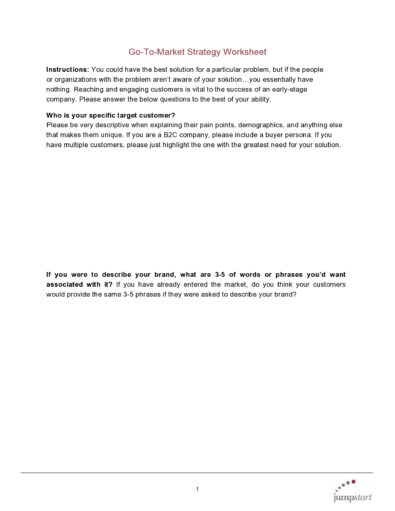 39 Best Go to Market Strategy Templates [100% Free]