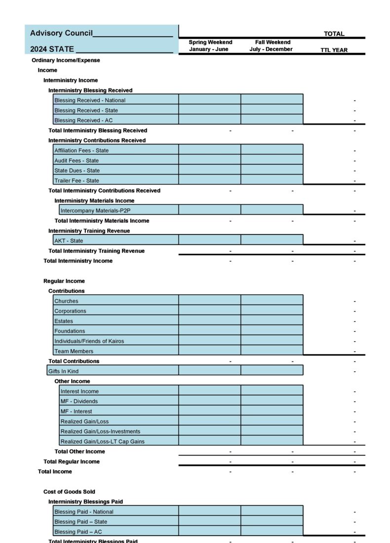 40 Simple Nonprofit Budget Templates [Excel / Word]
