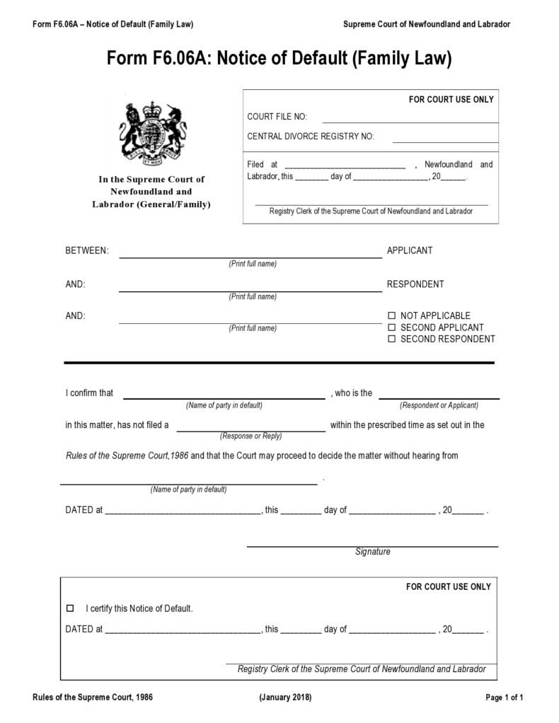 40 Printable Notice of Default Letters [Word] ᐅ TemplateLab