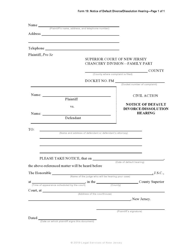 40 Printable Notice of Default Letters [Word] ᐅ TemplateLab