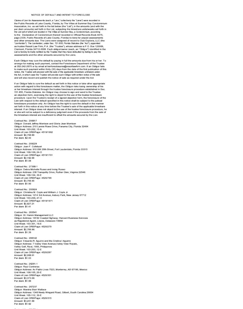 40 Printable Notice of Default Letters [Word] ᐅ TemplateLab