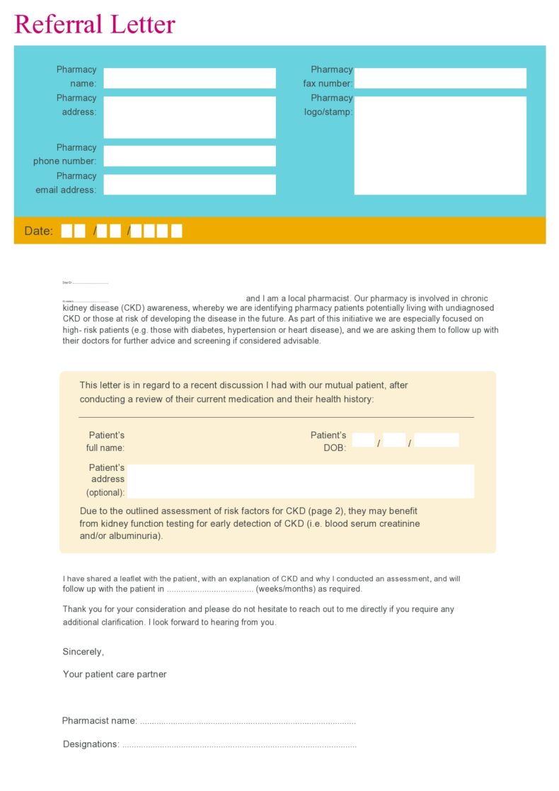 40 Professional Referral Letter Templates (+Examples)