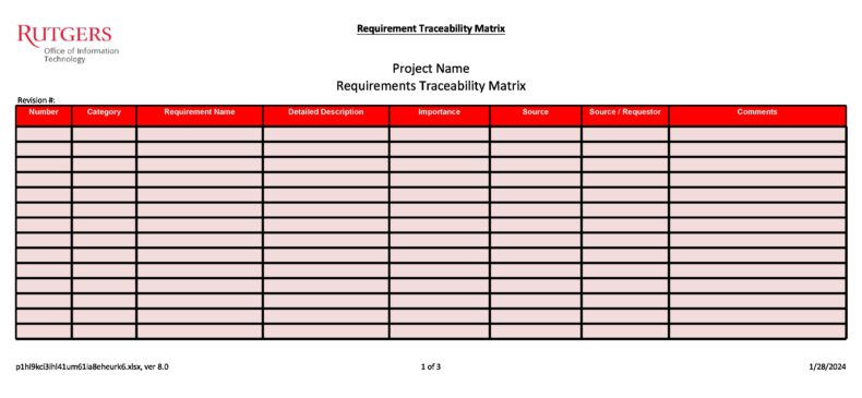 39 Useful Requirements Traceability Matrix Templates (FREE)