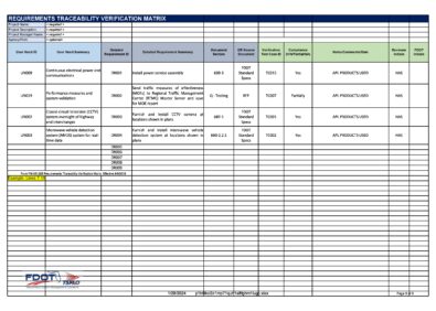39 Useful Requirements Traceability Matrix Templates (FREE)