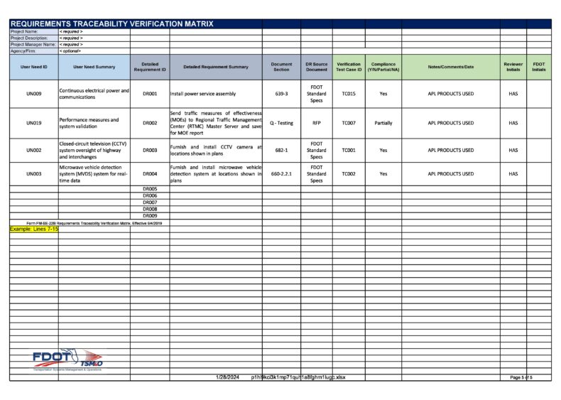 39 Useful Requirements Traceability Matrix Templates (FREE)