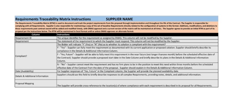 39 Useful Requirements Traceability Matrix Templates (FREE)