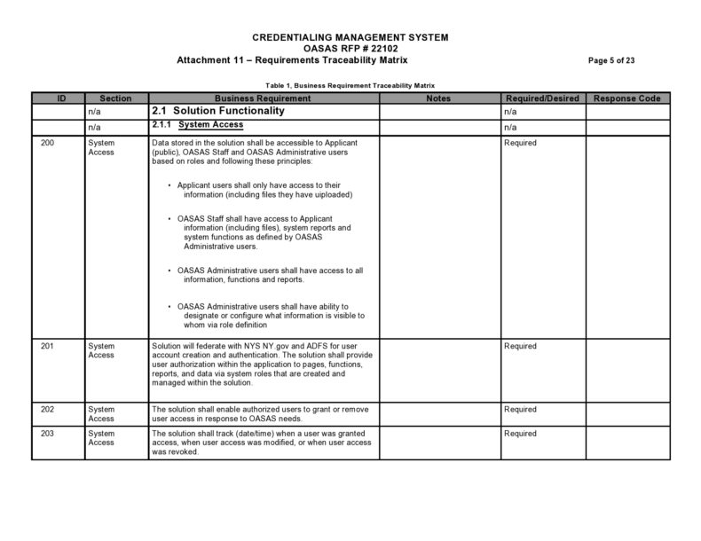39 Useful Requirements Traceability Matrix Templates (FREE)