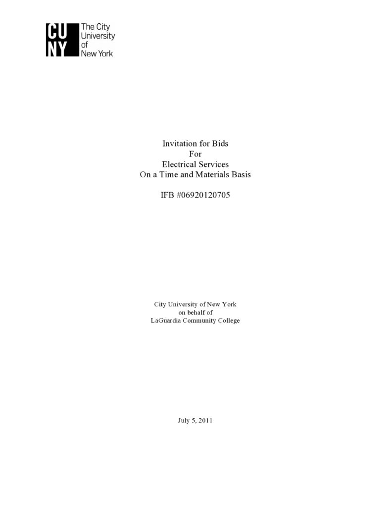 40 Printable Time and Materials Contract Templates [Word]