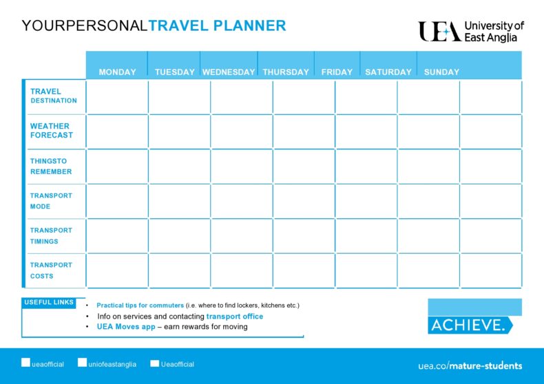 40 Free Travel Planner Templates [Excel, Word, PDF]