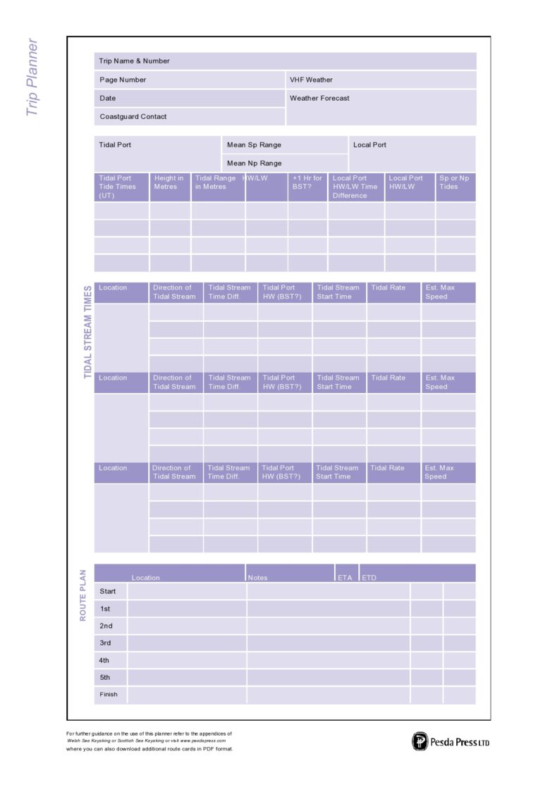 40 Free Travel Planner Templates [Excel, Word, PDF]
