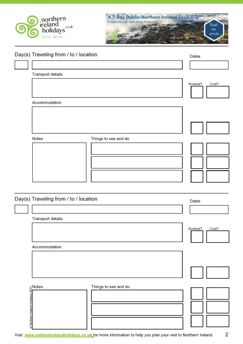 40 Free Travel Planner Templates [Excel, Word, PDF]
