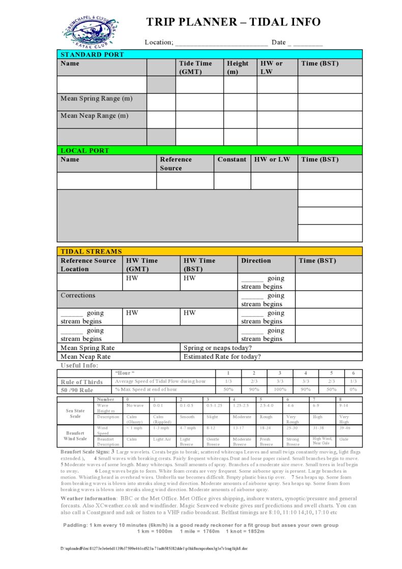 40 Free Travel Planner Templates [Excel, Word, PDF]