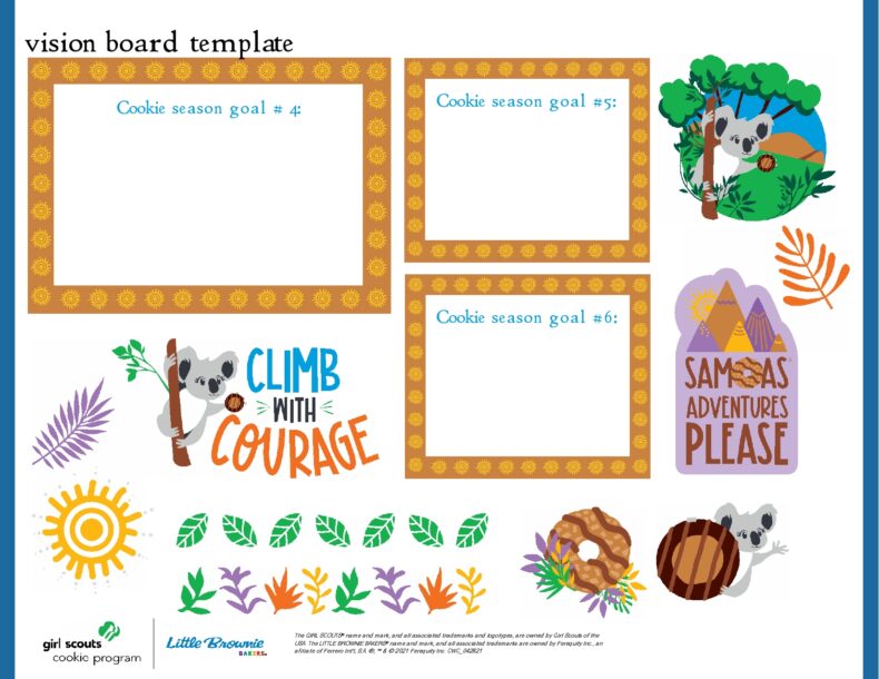 38 Useful Vision Board Templates (Goals & Dreams)