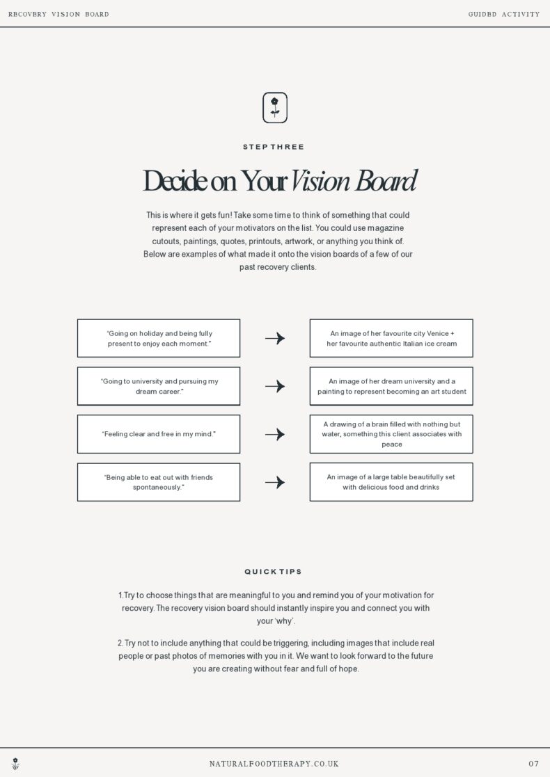 38 Useful Vision Board Templates (Goals & Dreams)