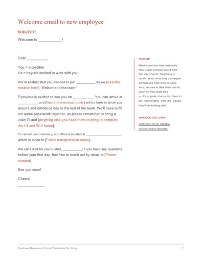 40 Heartwarming Welcome Letter Templates (Word)