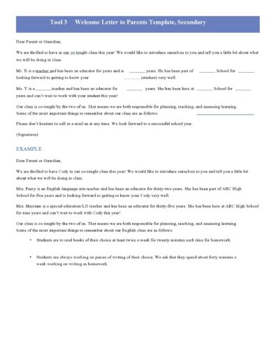 40 Heartwarming Welcome Letter Templates (Word)