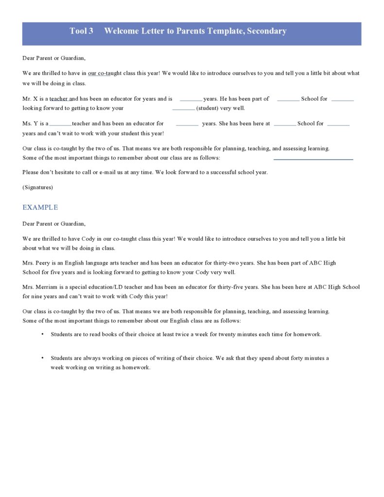 40 Heartwarming Welcome Letter Templates (Word)