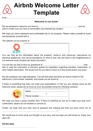 40 Heartwarming Welcome Letter Templates (Word)