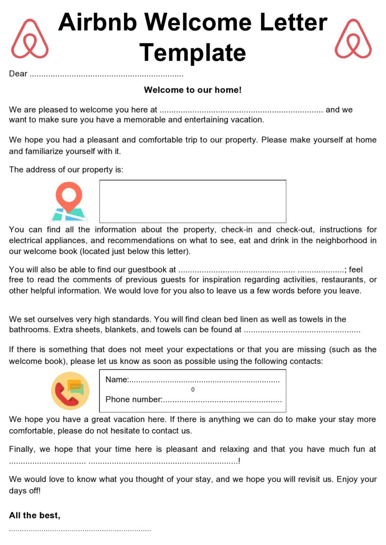 40 Heartwarming Welcome Letter Templates (Word)