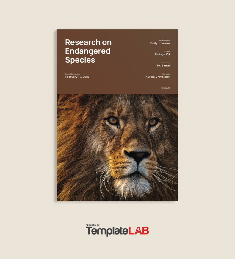 55 Amazing Cover Page Templates (Word, PowerPoint + PSD)