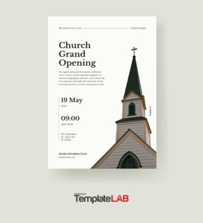 49 Amazing Grand Opening Flyer Templates (FREE)