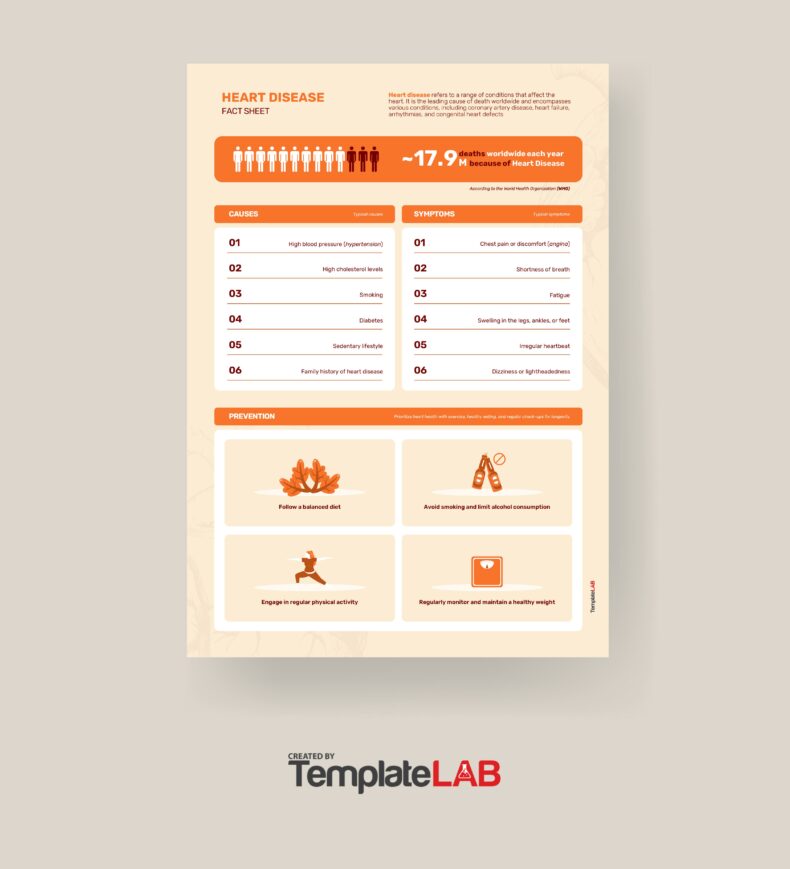 30+ Beautiful Fact Sheet Templates, Examples and Designs