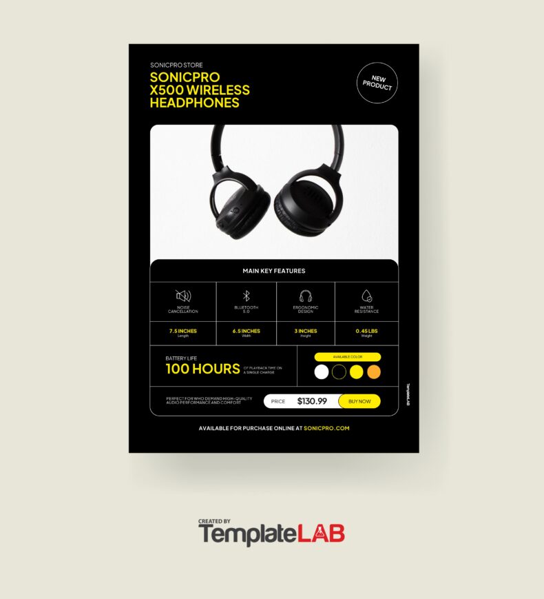 30+ Beautiful Fact Sheet Templates, Examples and Designs