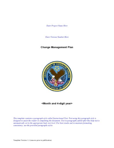 38 Free Change Management Plan Templates [& Forms]