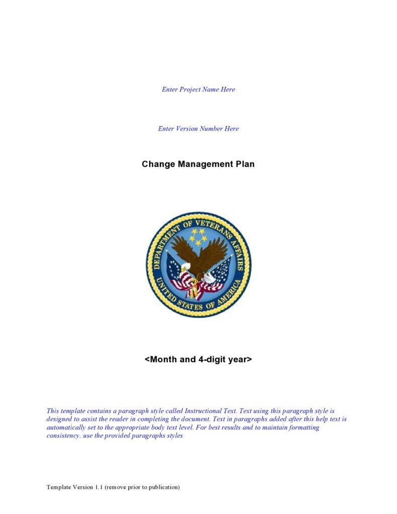 38 Free Change Management Plan Templates [& Forms]