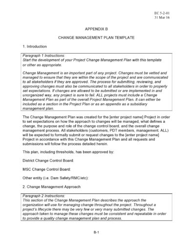 38 Free Change Management Plan Templates [& Forms]