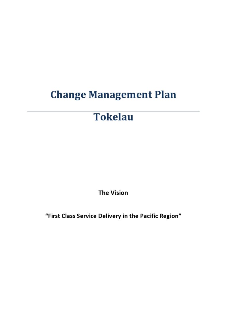 38 Free Change Management Plan Templates [& Forms]