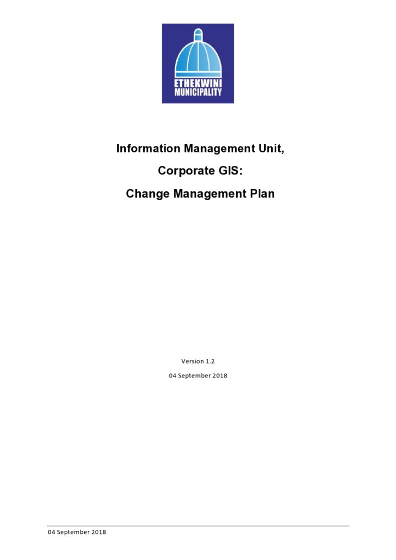 38 Free Change Management Plan Templates [& Forms]