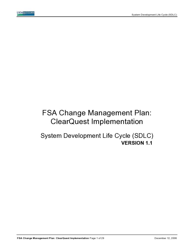 38 Free Change Management Plan Templates [& Forms]