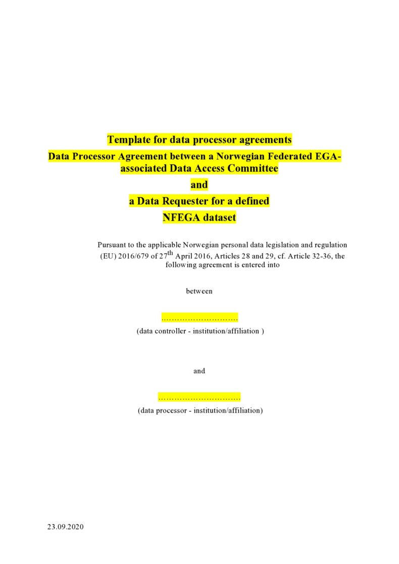 40 Simple DPA Agreements & Contracts ᐅ TemplateLab