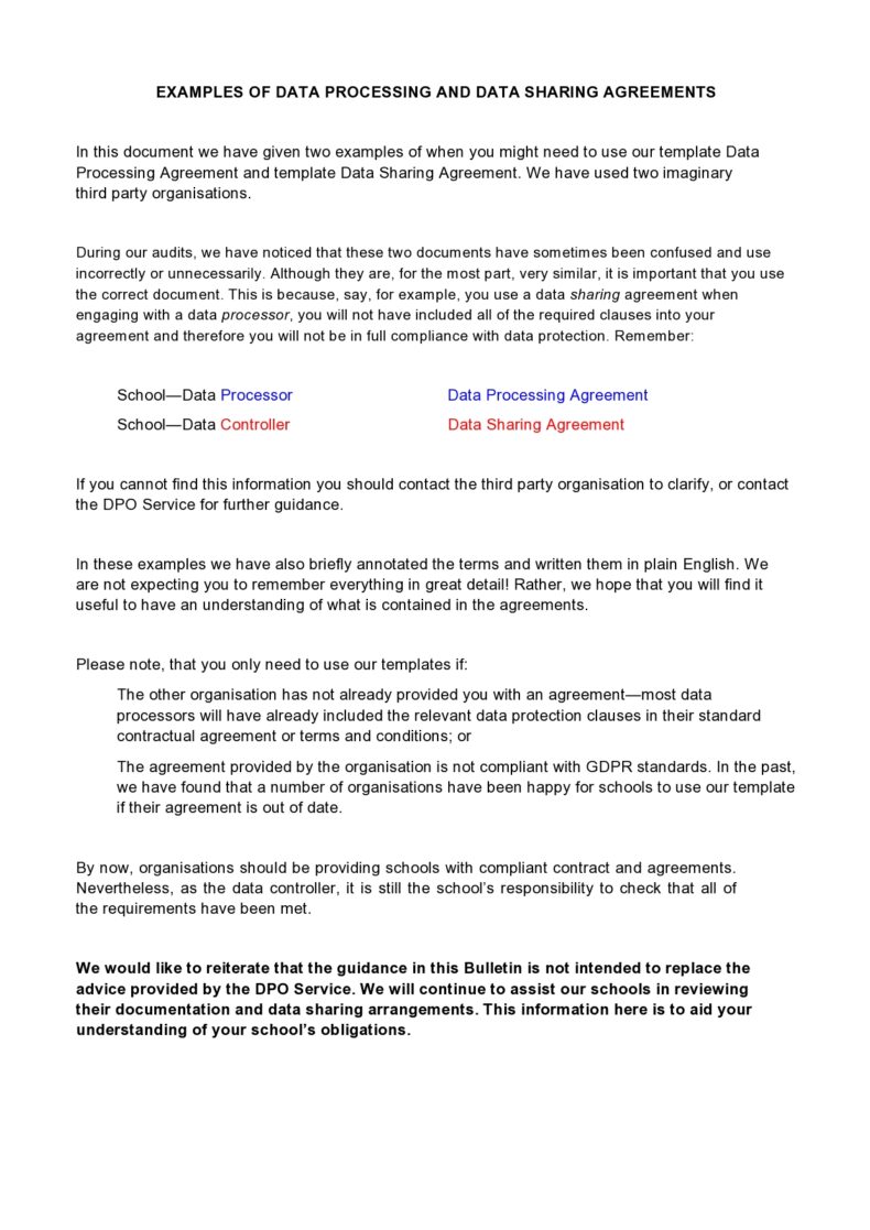 40 Simple DPA Agreements & Contracts ᐅ TemplateLab
